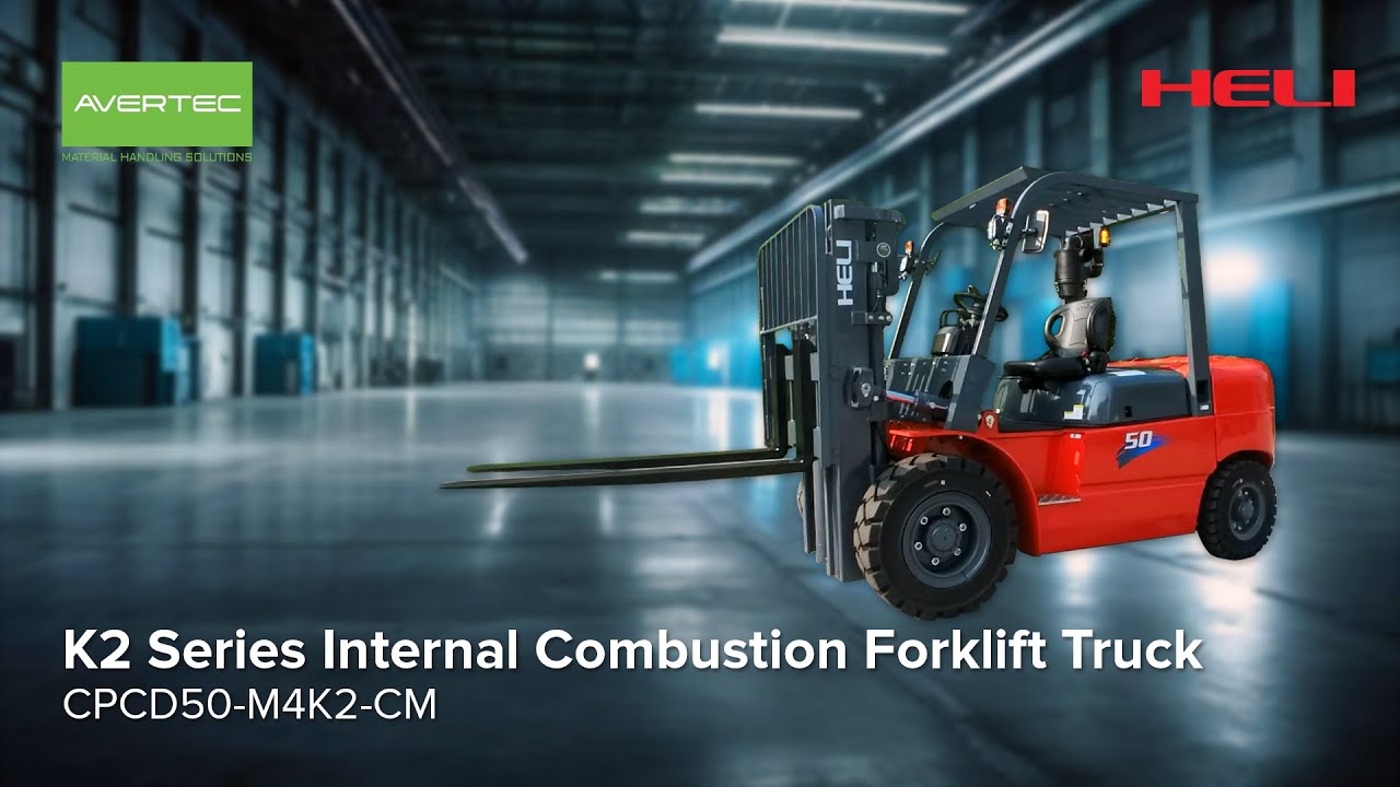 K2 Series Internal Combustion Forklift Truck CPCD50-M4K2 - YouTube