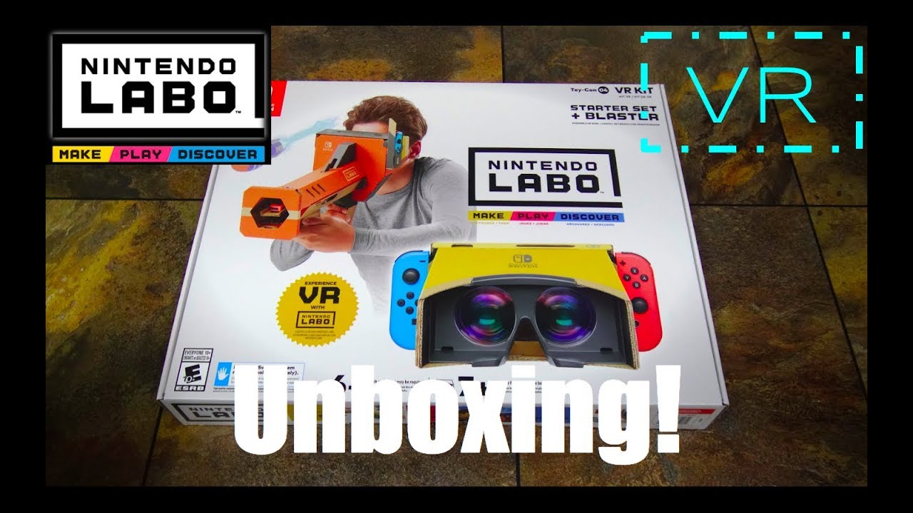 Labo VR Kit Unboxing! - YouTube