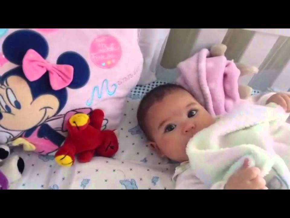 Baby waking up - YouTube