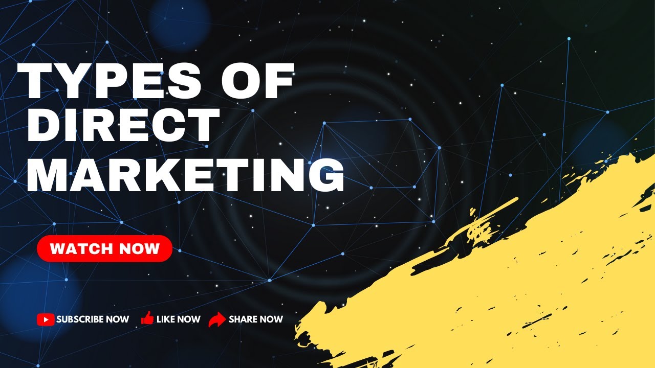 TYPES OF DIRECT MARKETING - YouTube