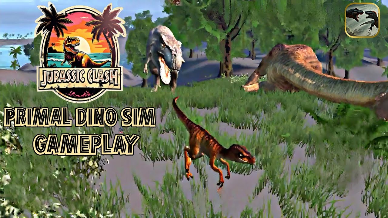 Jurassic Clash Primal Dino Sim Gameplay - YouTube