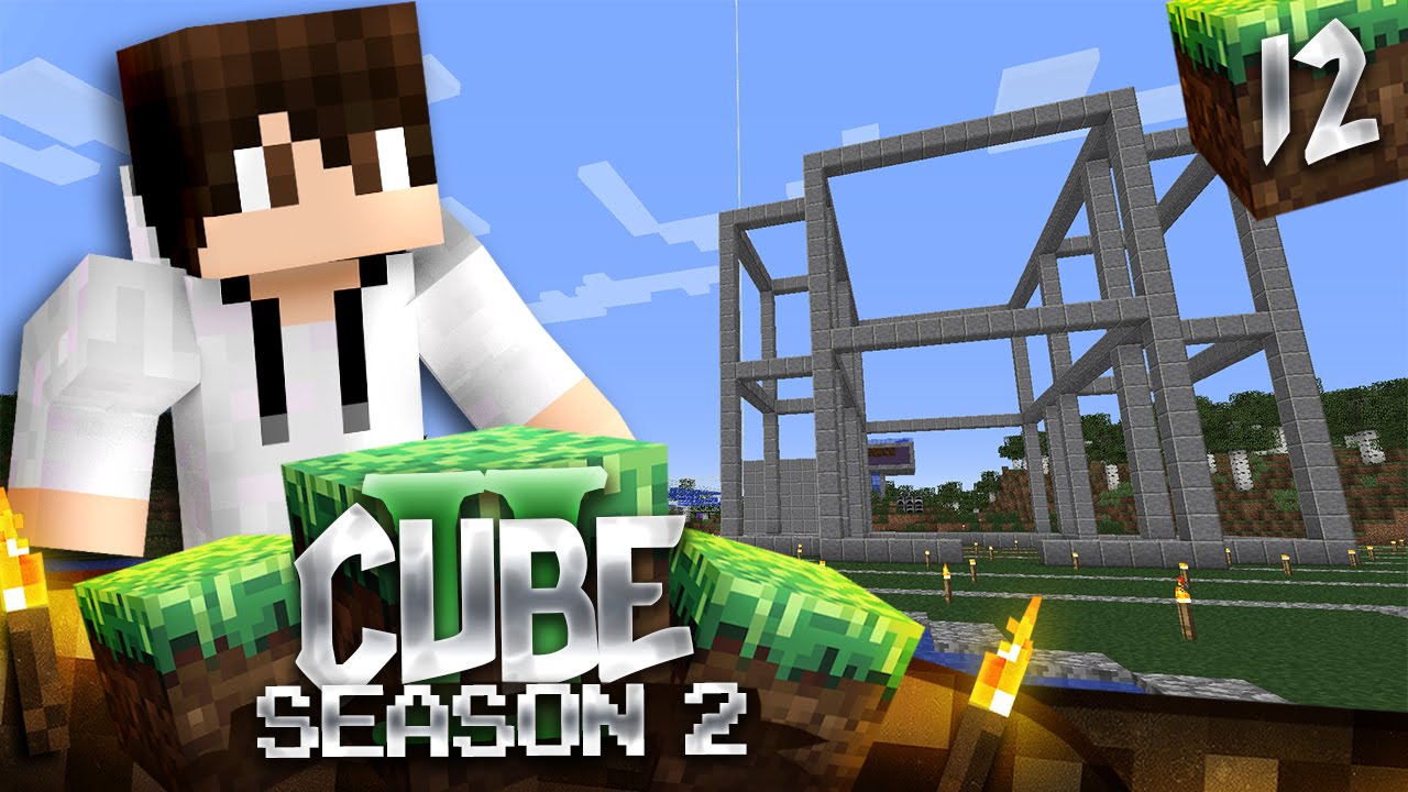 Minecraft Cube SMP S2: E12 - Factory Foundation - YouTube