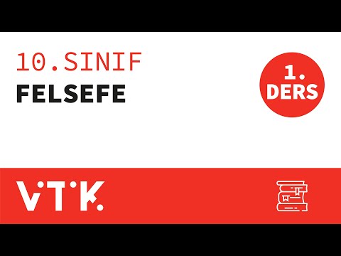 FELSEFE 10.SINIF - 1.DERS (4.HAFTA) - SANAT FELSEFESİ