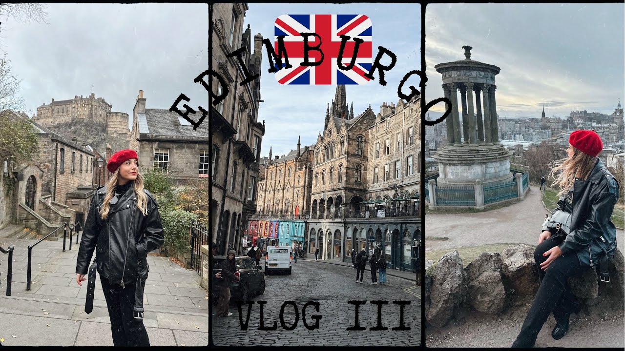 VLOG EDIMBURGO lll 🇬🇧 | visita al castillo, Calton Hill y Dean Village ...