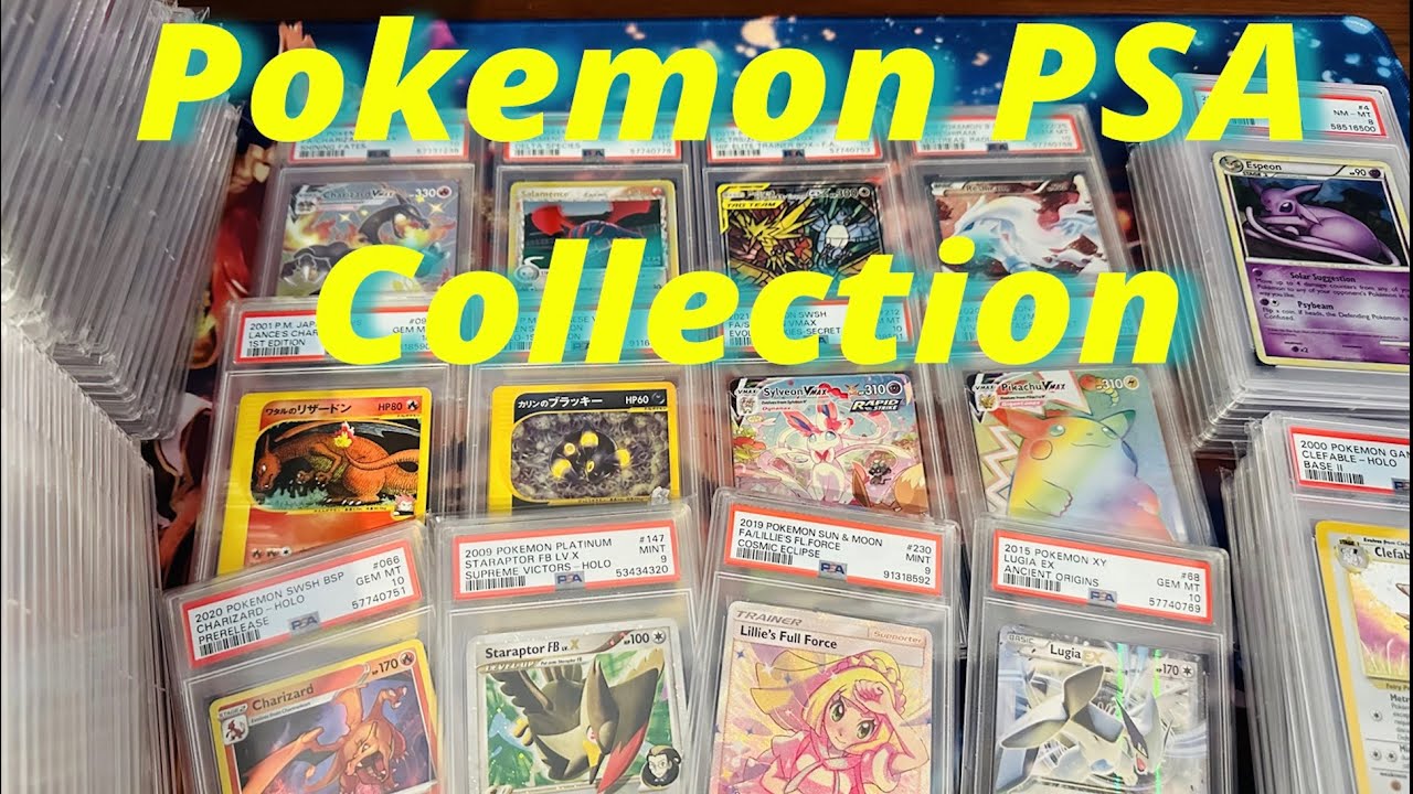 My Entire Pokemon PSA Collection! - YouTube