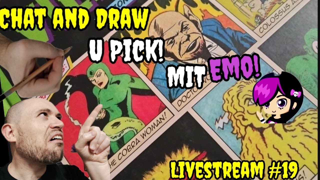 Chatting and Drawing Your Choice with Emo Trxsh! - YouTube