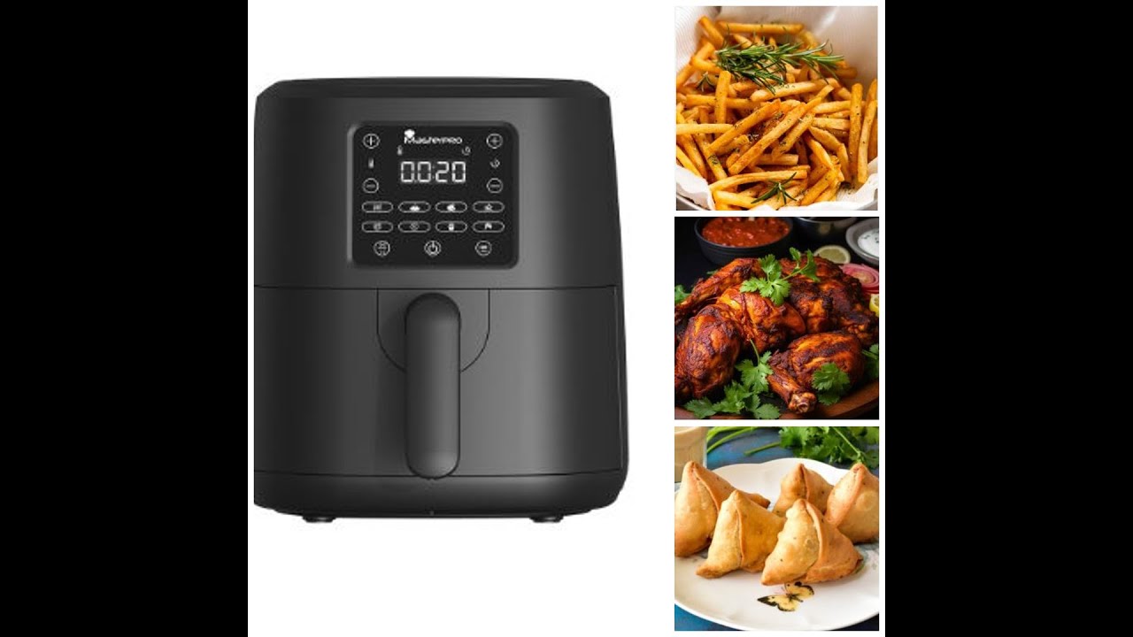 Without oil food like samosa, tandoori chicken, french fries - YouTube