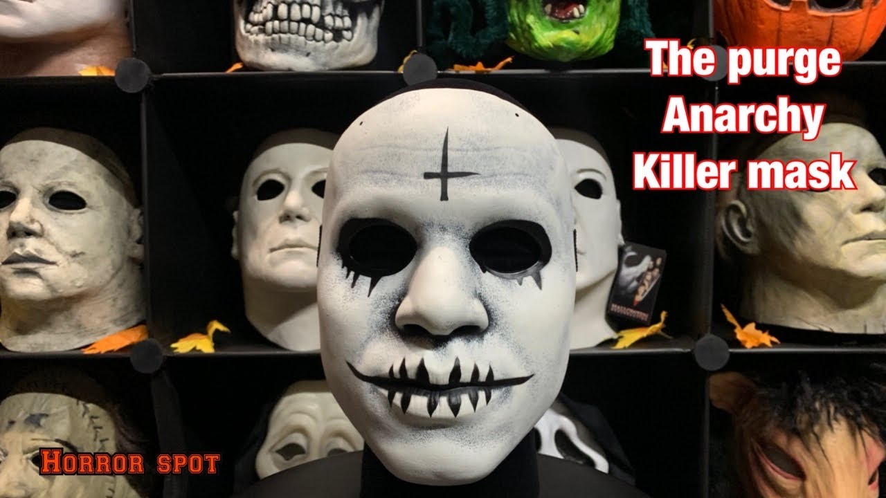 The purge anarchy killer mask/trick or treat studios - YouTube