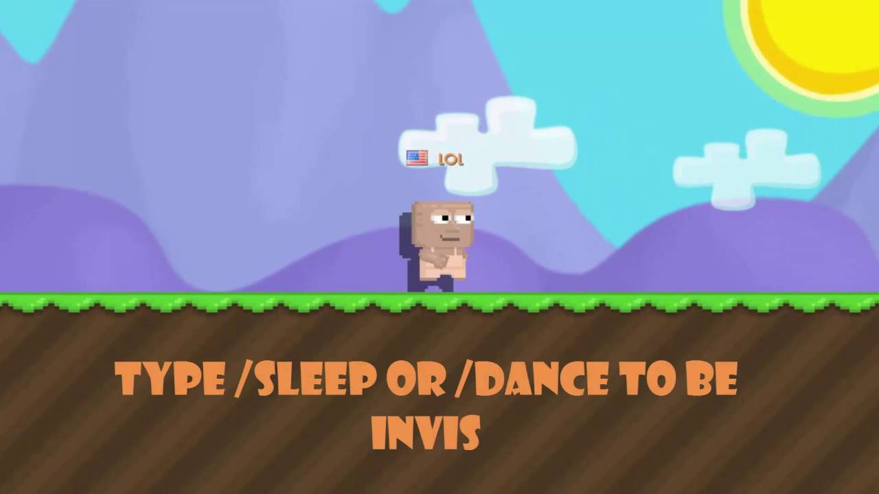 Growtopia Derp Mode [OMG IM INVISILBE?] - YouTube