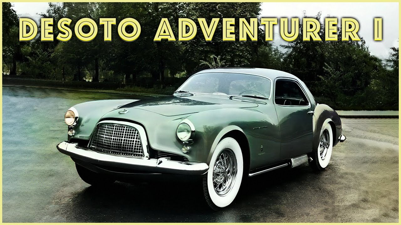 1954 DeSoto Adventurer I: A Classic Concept Car with Timeless Appeal ...