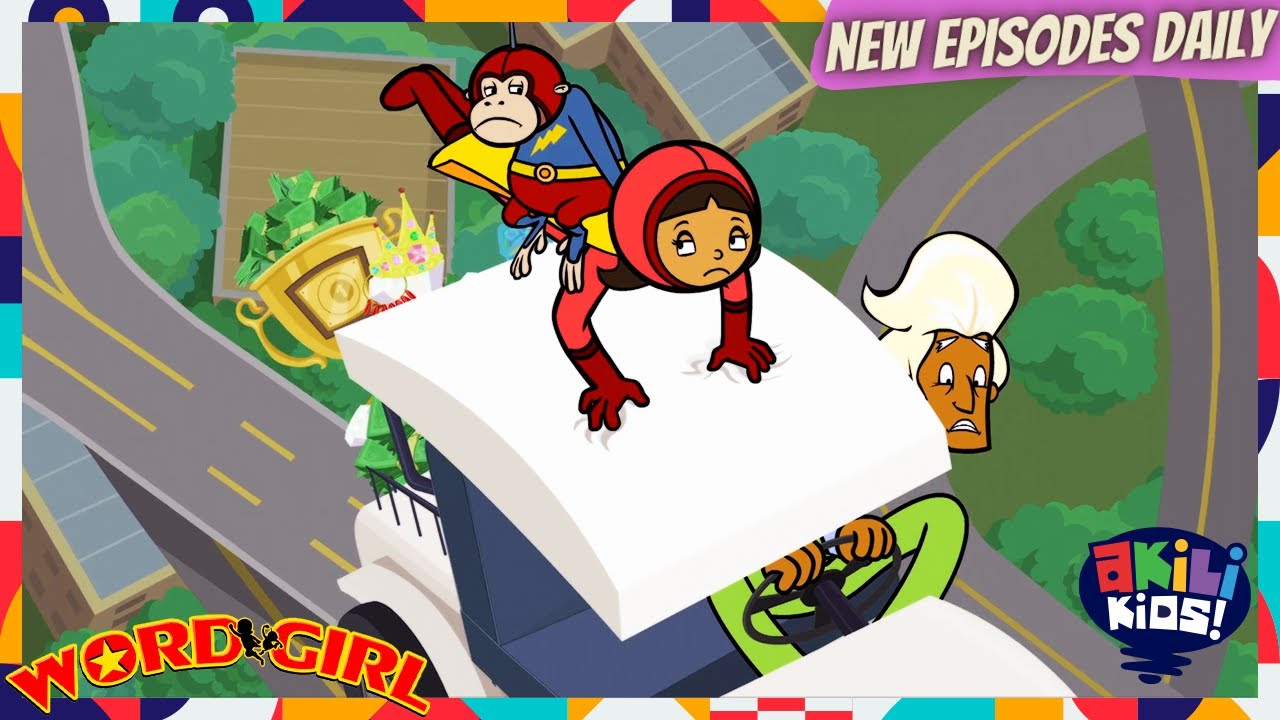 WordGirl | Stop Right There! | Akili Kids! - YouTube