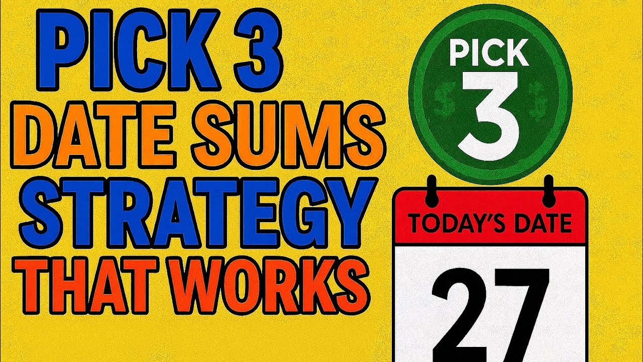 How to Use the Date Sum to Hit 🎯Pick 3 Lottery - YouTube