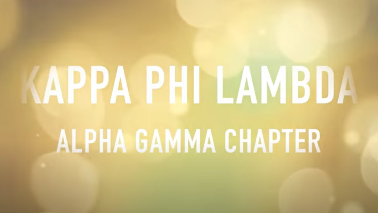 Rush UT Kappa Phi Lambda | Spring 2015 - YouTube