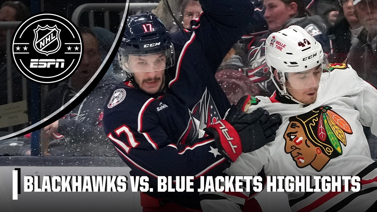 Chicago Blackhawks vs. Columbus Blue Jackets | Full Game Highlights ...