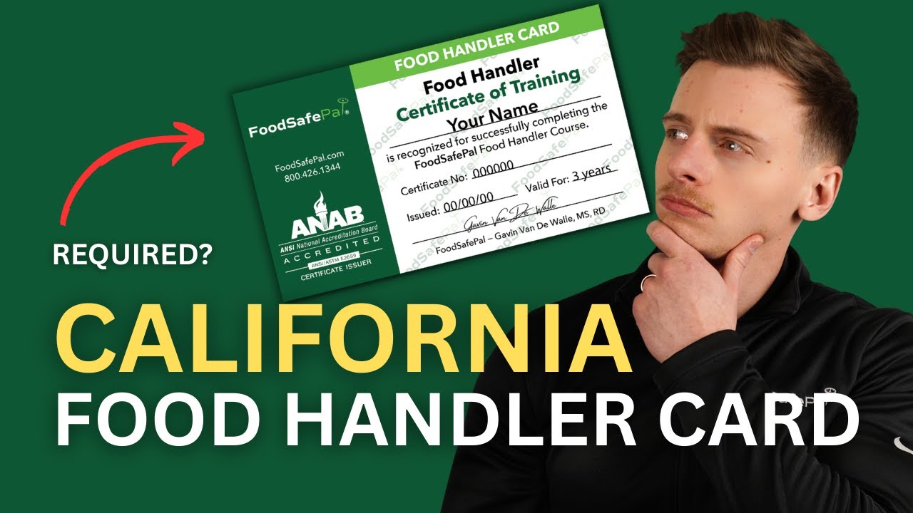 How To Get A Food Handlers Card In California - Infoupdate.org