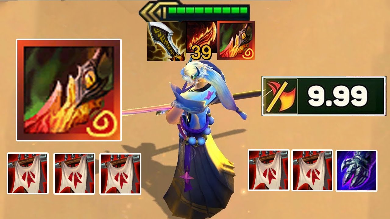 X5 Zeke's Herald + Yone Death's Defiance = MAX Atack Speed TFT SET 7.5 ...