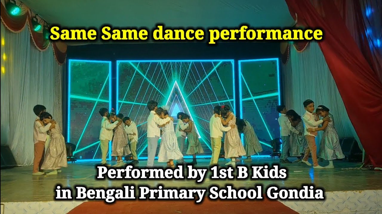 Sami Sami dance performed by 1st B kids Bengali School Gondia - YouTube