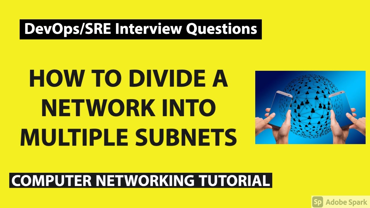 How to divide a network into smaller subnets | DevOps/SRE Interview ...
