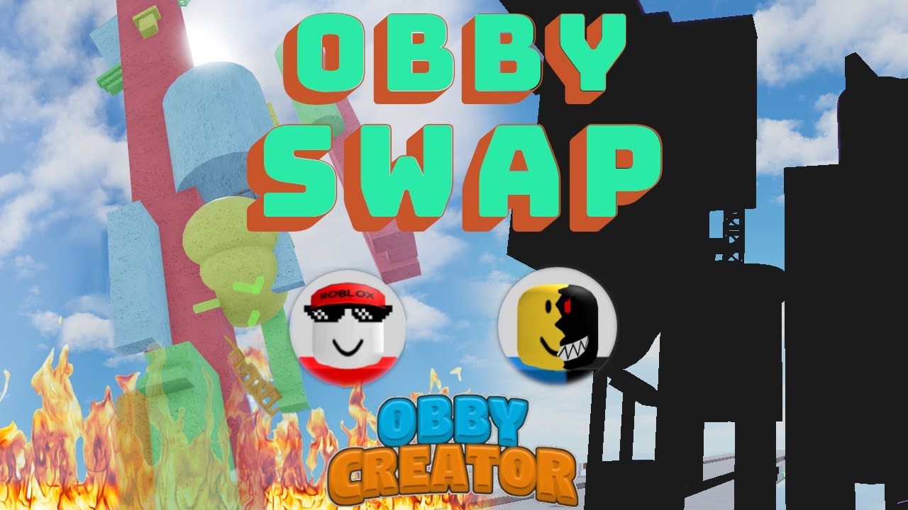 The Obby creator Obby swap! - YouTube