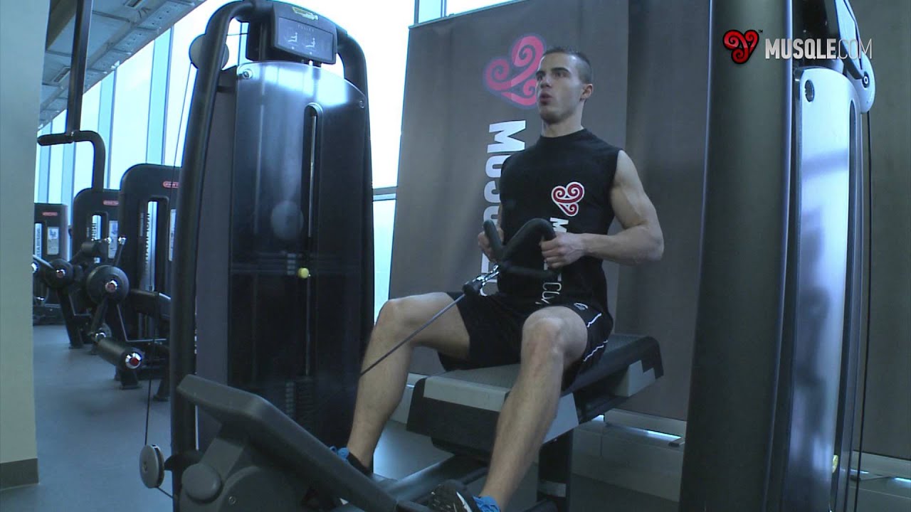 Elevated Cable Rows - YouTube