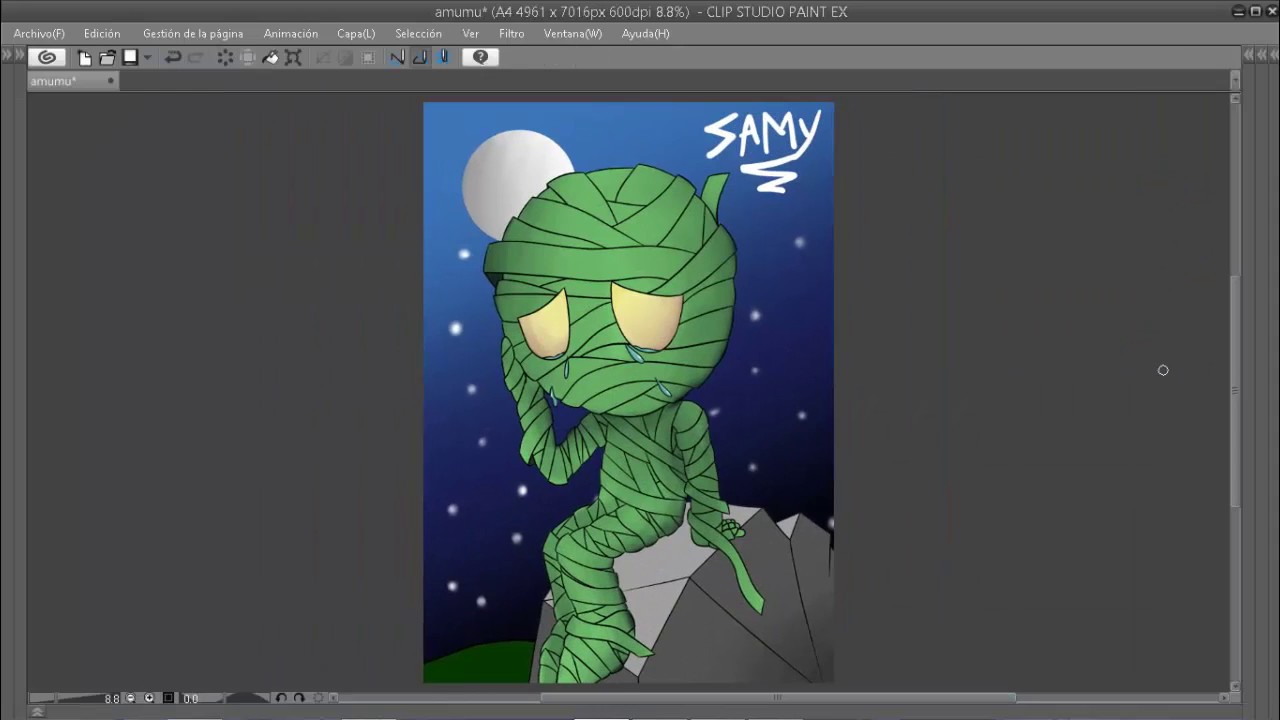 Speed Draw| Amumu League of Legends| Cam-Sam Arts - YouTube