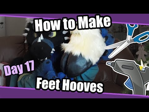 //Christmas Countdown 2018// ~ Day 17 ~ Feet Hooves Tutorial - YouTube