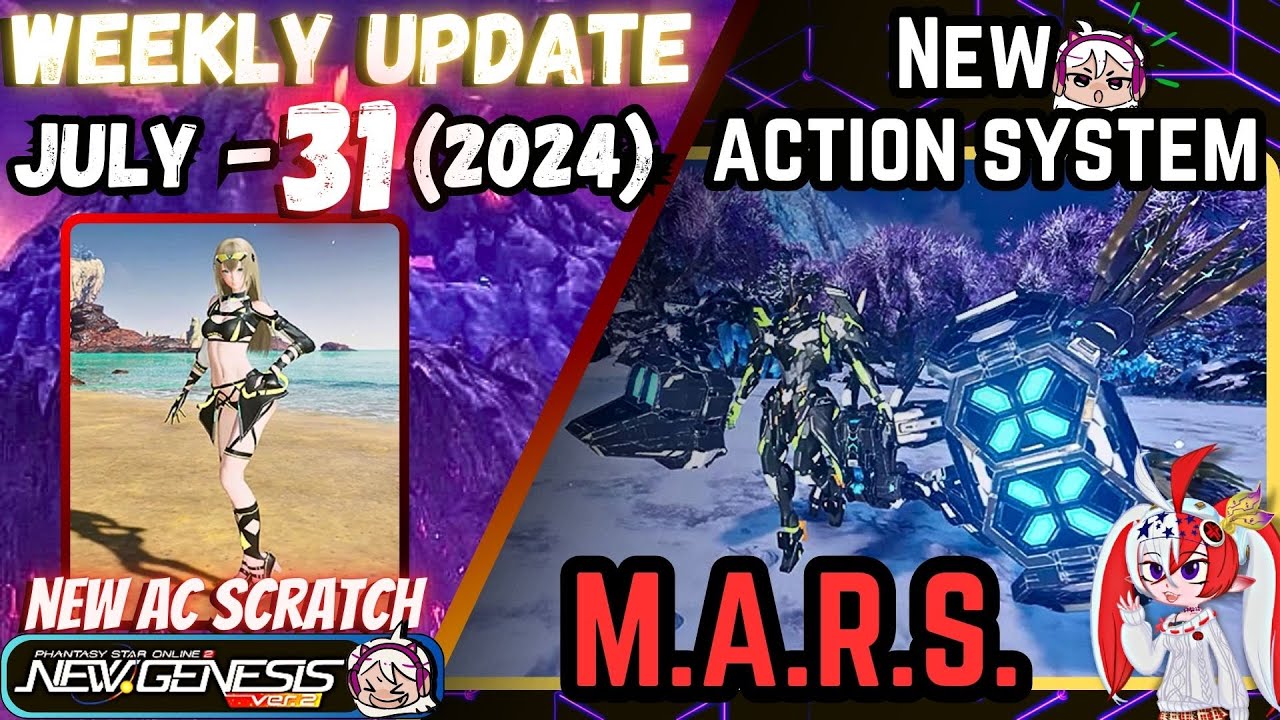 [PSO2:NGS] - JULY_31 UPDATE 2024 (😤Steam) - YouTube