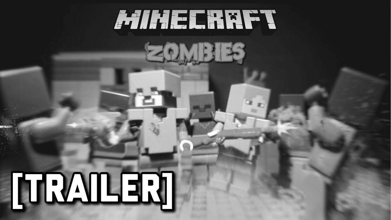 Minecraft Zombies (LEGO Minecraft Stop Motion) [TRAILER] - YouTube