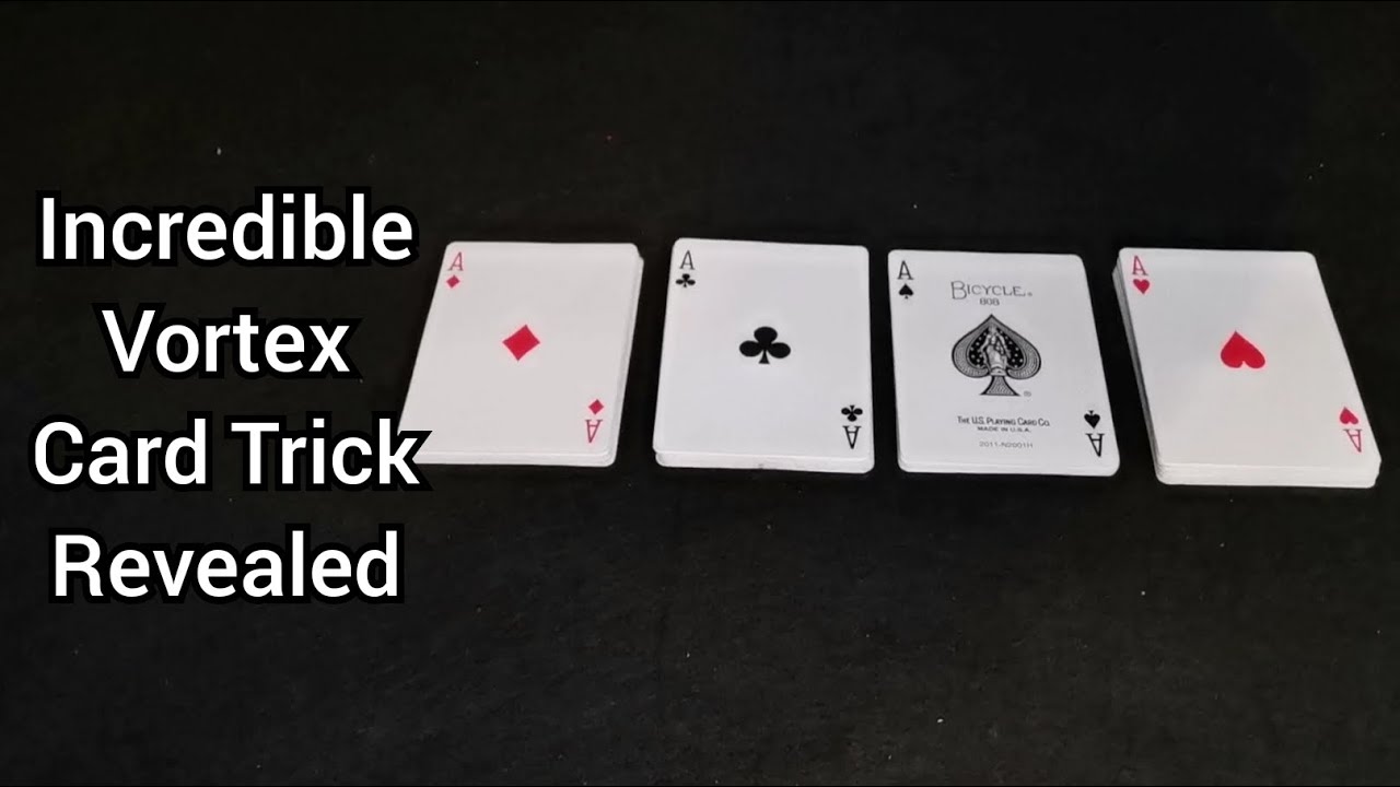 Incredible Vortex Card Trick Revealed. How to do this easy card trick ...