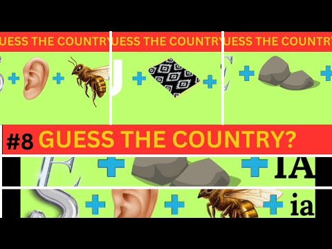 Guess The Country By Emoji Part 4 | Guess The Emoji | Fun Emoji Quiz ...