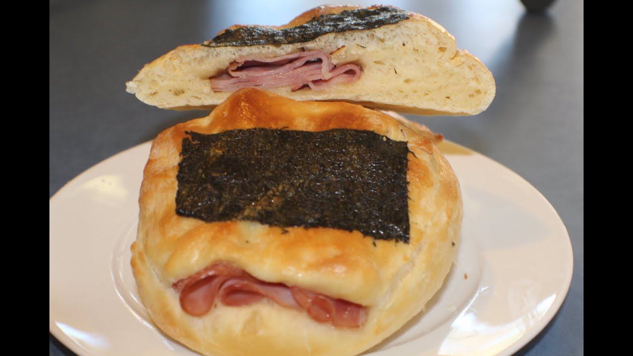 Ham & Seaweed Buns - YouTube