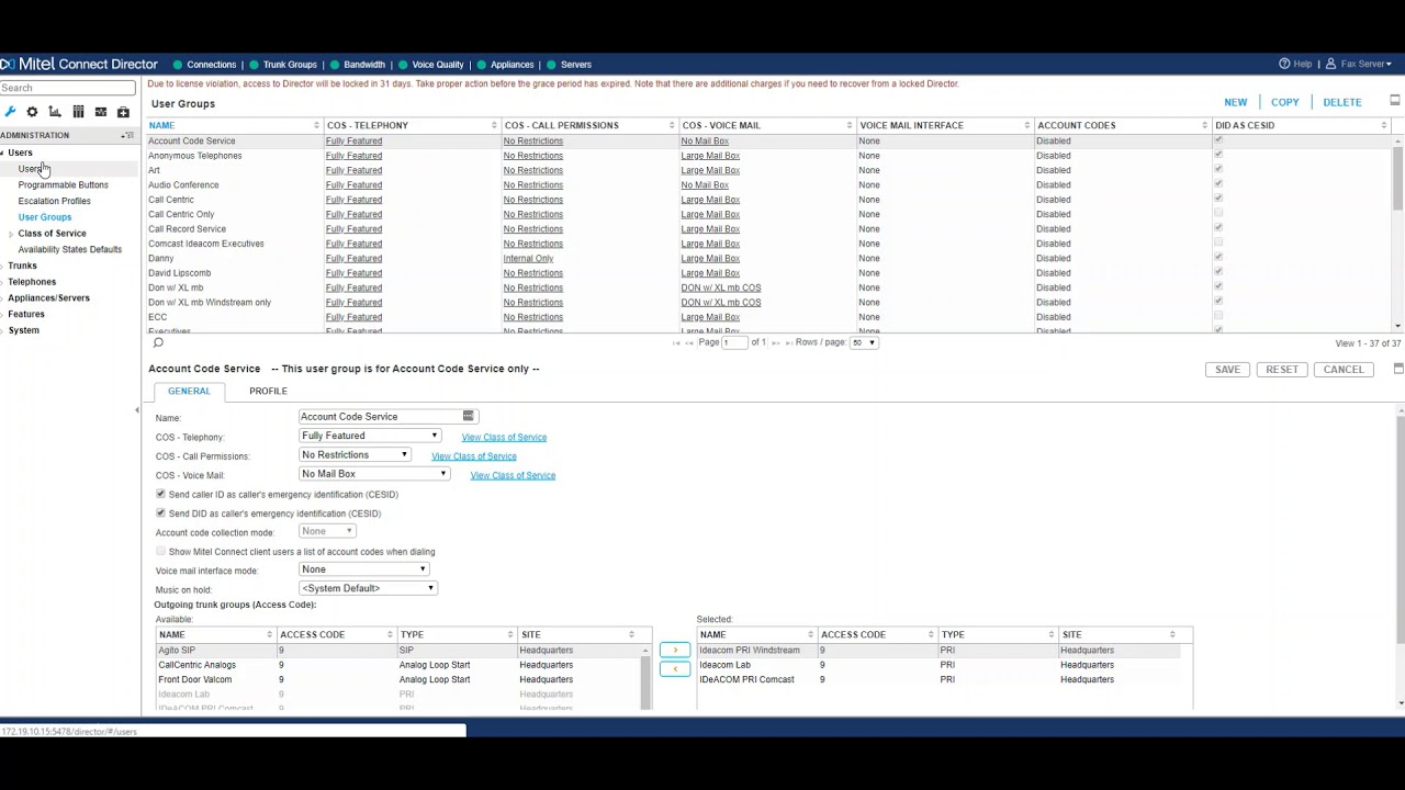 Mitel Connect Director - Basic Administration Training - YouTube
