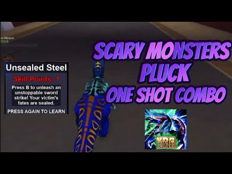 SCARY MONSTERS PLUCK ONE-SHOT COMBO [YBA] - YouTube