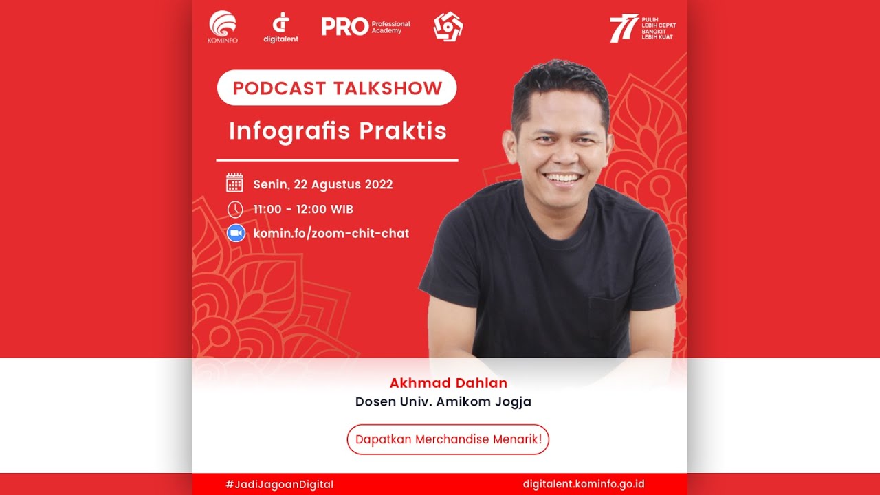 Infografis Praktis | Digital Talent Scholarship | KOMINFO - YouTube