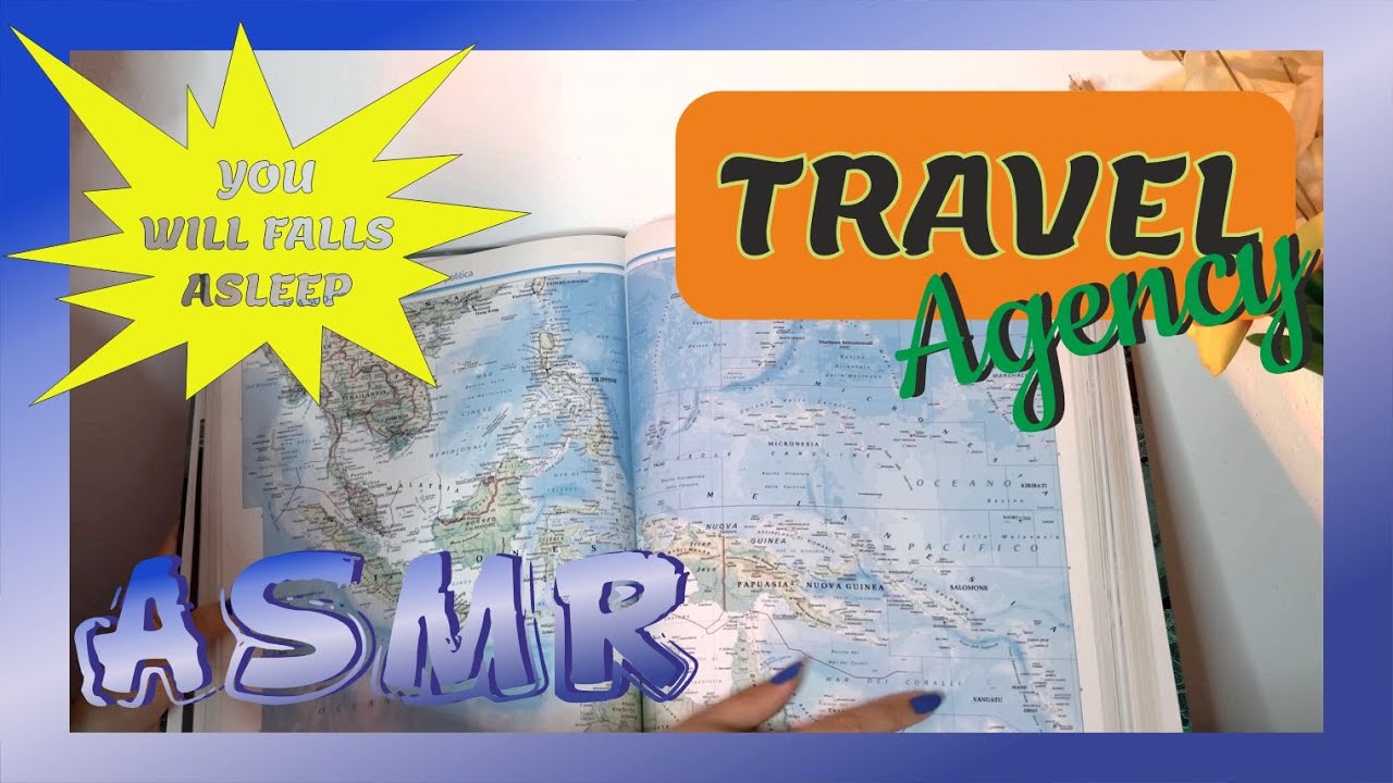 RELAXING TRAVEL AGENCY ASMR 🦁 SOFT SPOKEN - YouTube