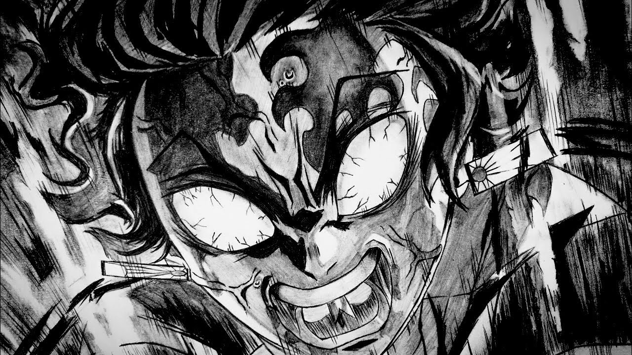 How To Draw Tanjiro Kamado From Demon Slayer Season 2 Step By Step ...