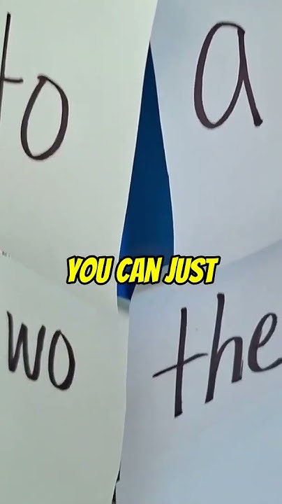 Learning Sight Words During Breakfast! - YouTube