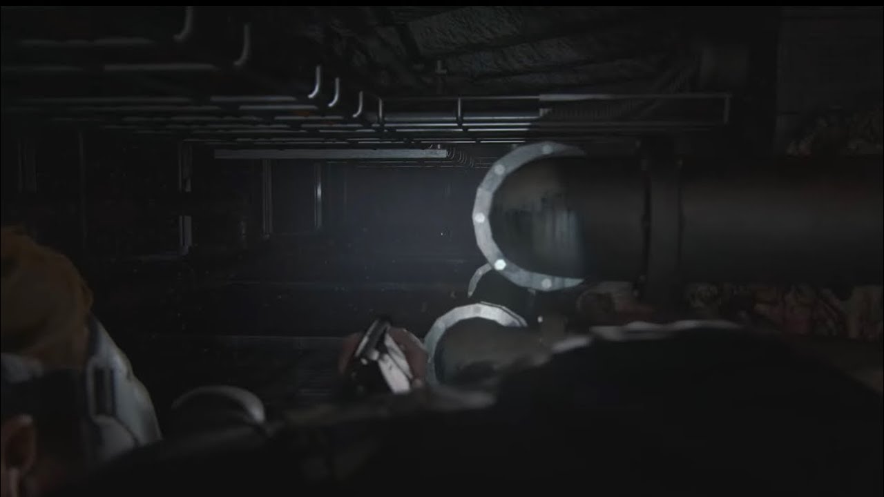 Crawling through a pitch black vent what could go wrong -The last of us ...