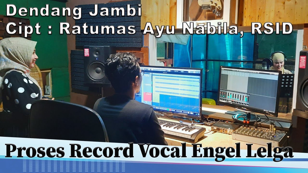 Spesial Vlog Proses Take Vocal Angel Lelga Di Teras Studio Jambi - YouTube