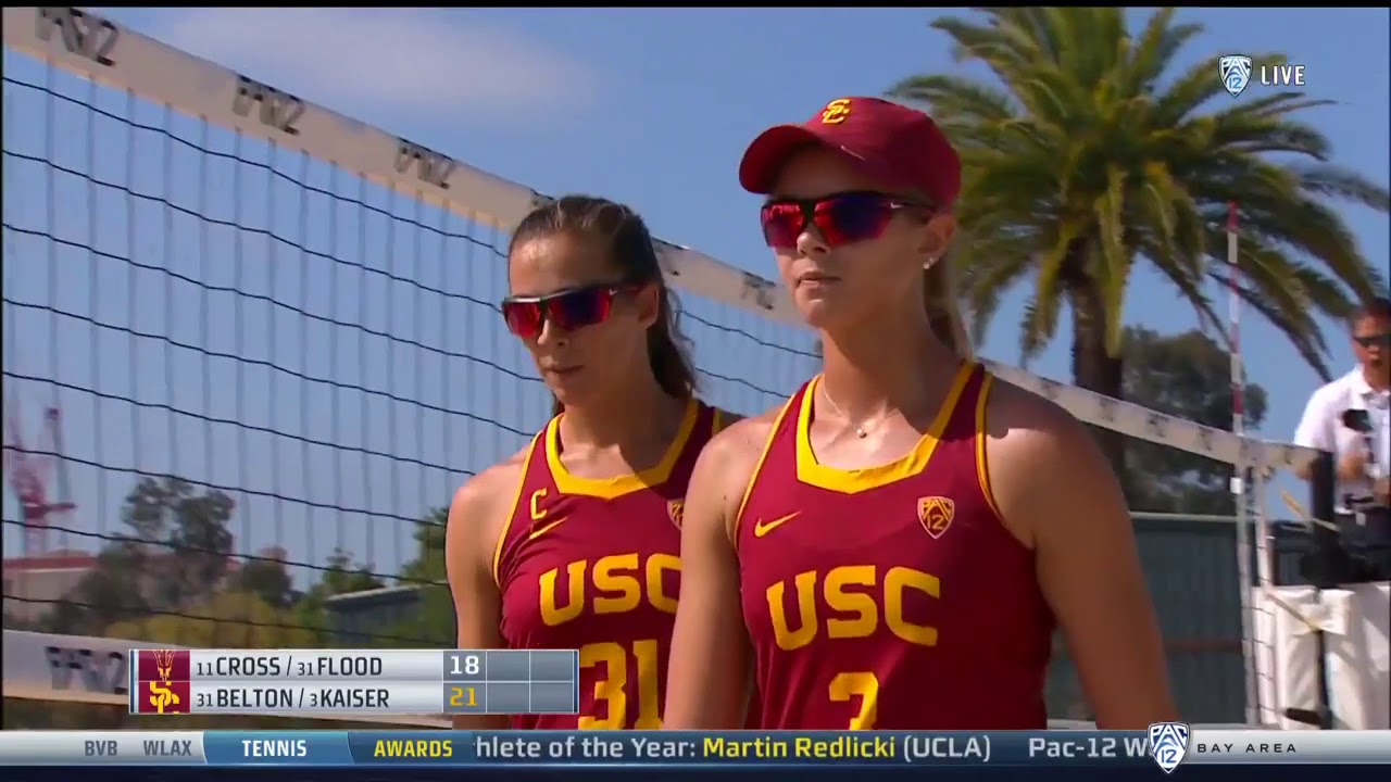 Beach Volleyball: USC 4, Arizona State 1 - Highlights 4/26/18 - YouTube