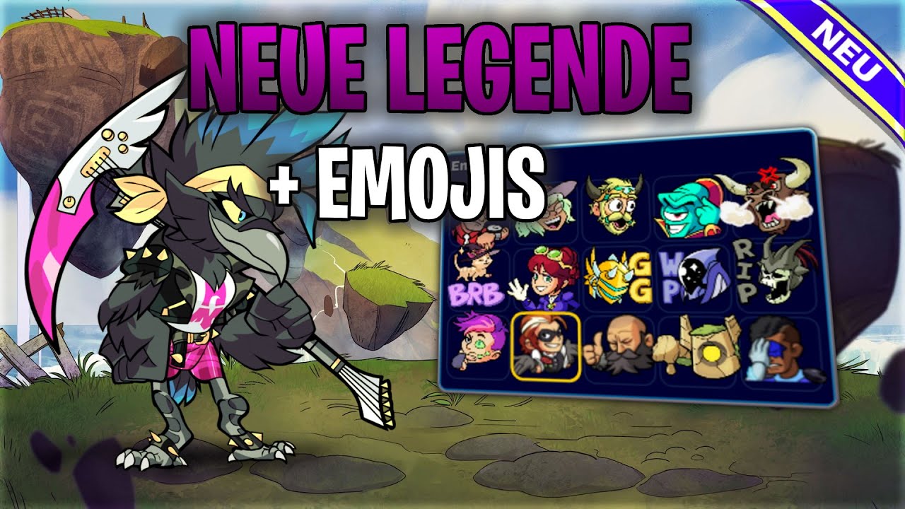 Brawlhalla New Legend Munin + Patch 6.00 German - YouTube