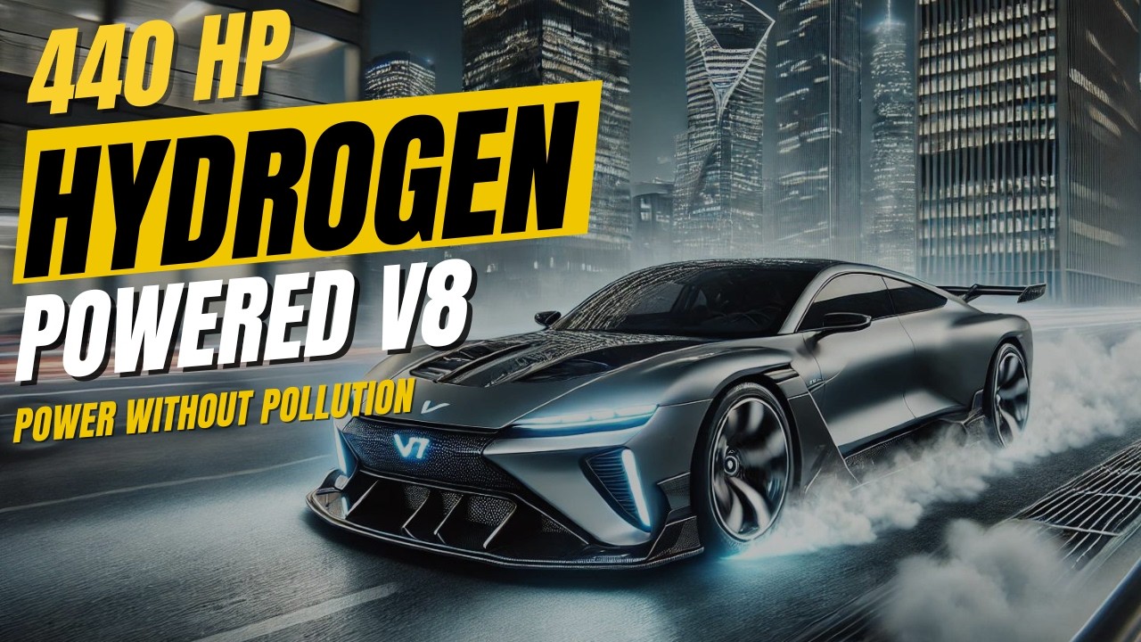 The World’s First 440 HP Hydrogen-Powered V8: Power Without Pollution ...
