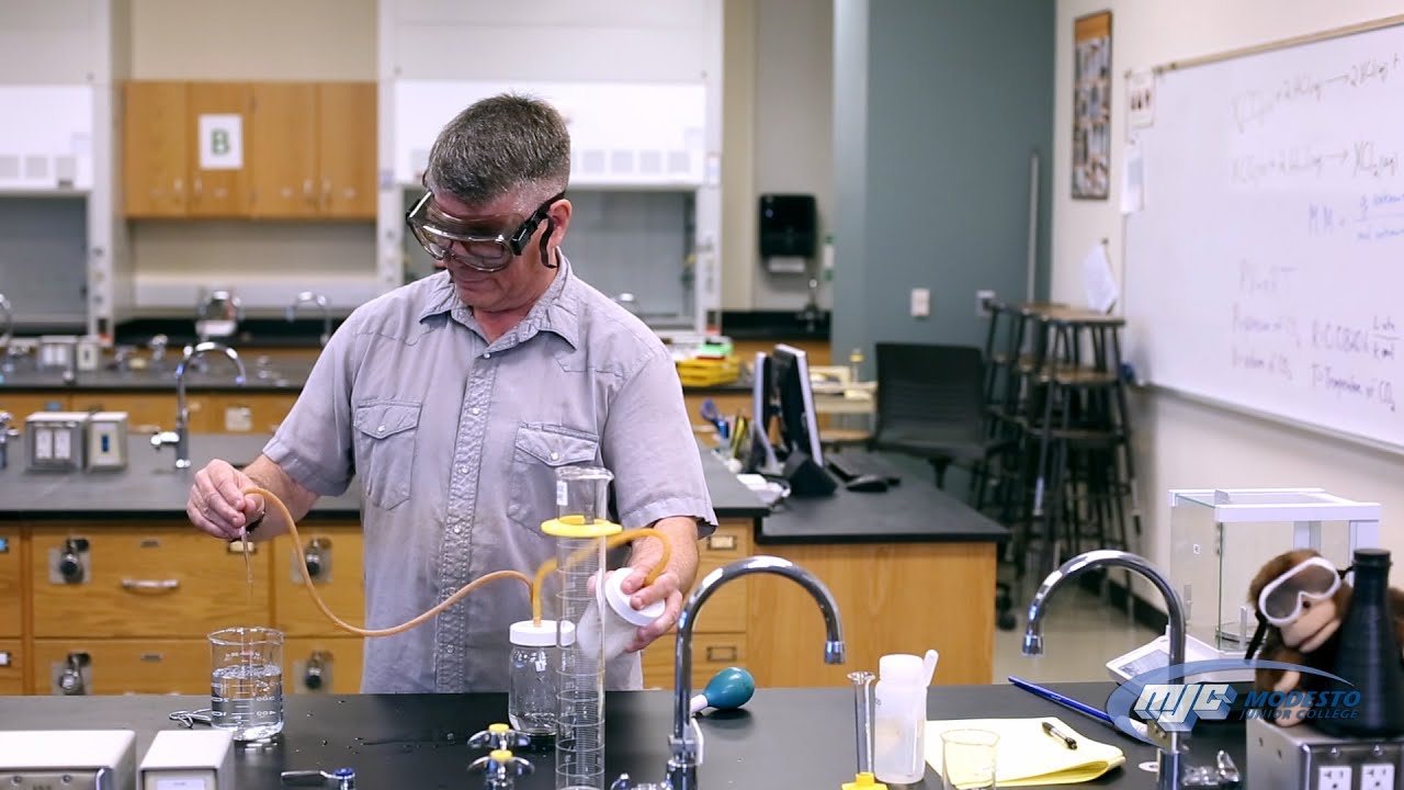 MJC Chemistry Lab: Ideal Gas Law - YouTube