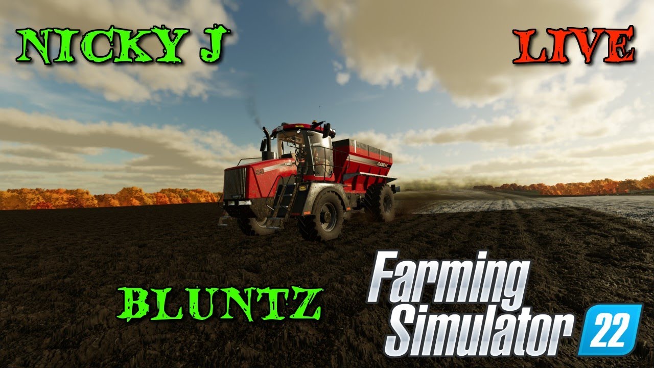 Farming Simulator 22 LIVE GAMEPLAY ALMA MO MAP 4 - YouTube