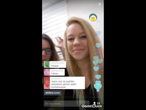 2 kızın yayını periscope