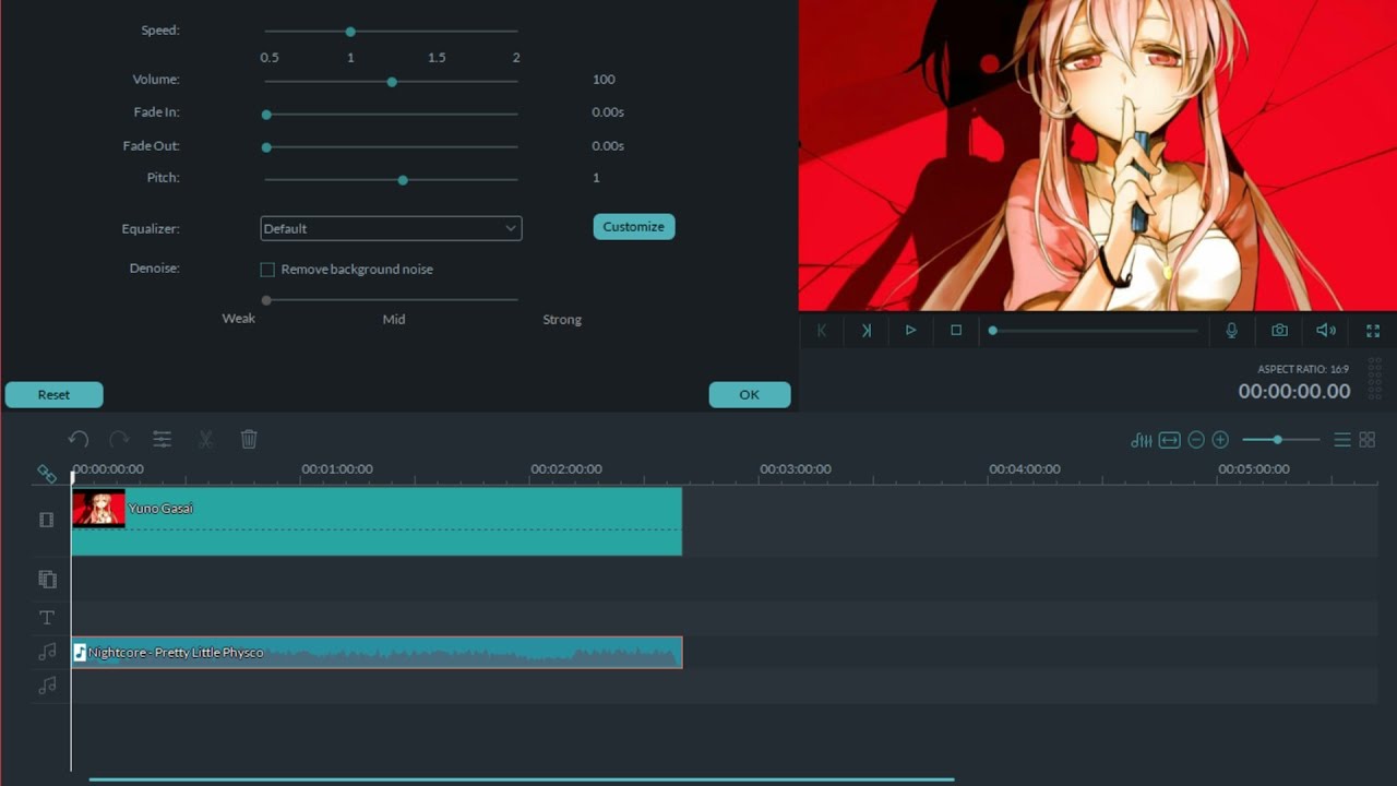 How to Make Nightcore Songs Using Wondershare Filmora (Make Nightcore ...