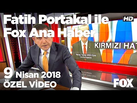 Yaş kriteri geldi!  9 Nisan 2018 Fatih Portakal ile FOX Ana Haber