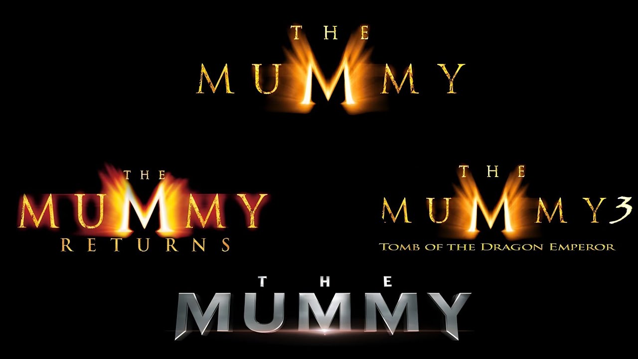Movie Trailer Title Logo: The Mummy Film Series - (1999 - 2017) - YouTube