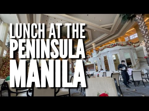 Revisiting the Peninsula Manila #hotel #manilapen #makati - YouTube