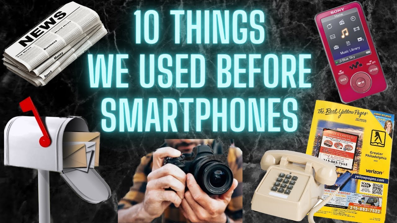 10 Things We Used Before Smartphones | #nostalgia - YouTube